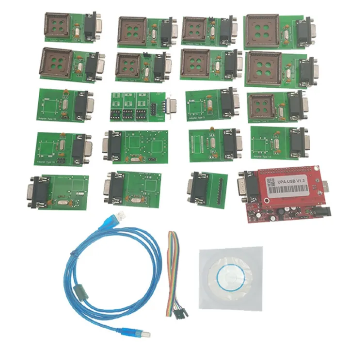 UPA-USB UPA USB UPAUSB Programmer With Full Adaptors V1.3 ECU Chip ...