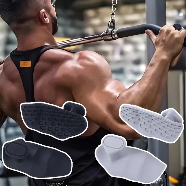 Pair Palm Grip Device Ergonomic Fitness Palm Guard Anti-slip Honeycomb ...