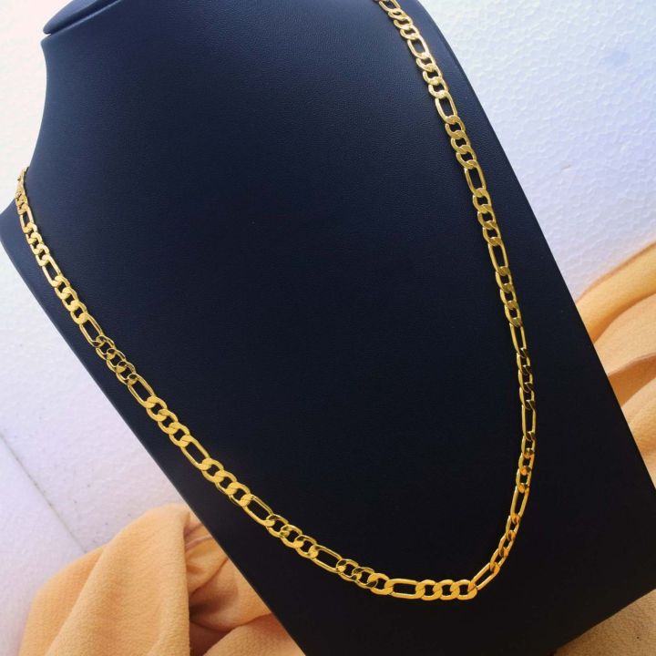 BOOM Gold Plated chein 24Inch Long 6MM lara Chain for Gents High ...