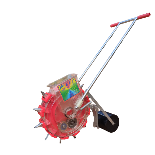 Manual hand push seeder machine Seed planting Machine for agriculture ...