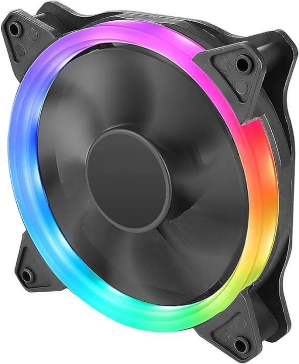 casing fan D3 - double ring RGB fan | Daraz.lk