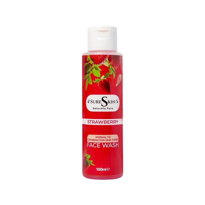 Sure Skin Strawberry Face Wash 100ml | Daraz.lk