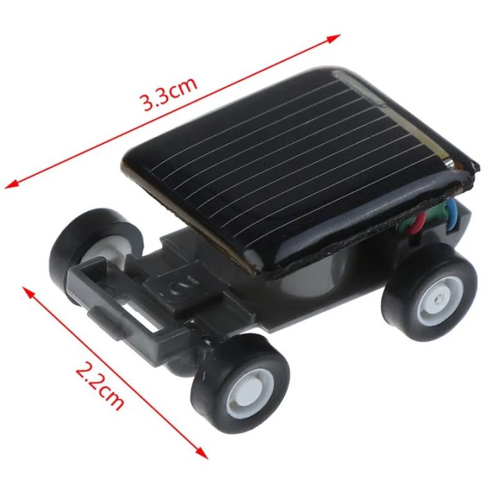 STEM Toys science toys Mini Solar Car Gadget Smallest Solar Power Toy ...