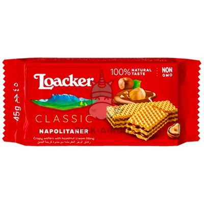 Loacker classic Napolitaner crispy wafer 45g | Daraz.lk
