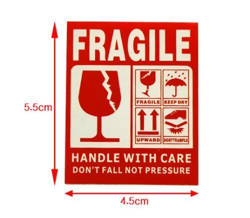 Stickers 50Pieces Express Label Shipping Fragile Sticker Label Warning ...
