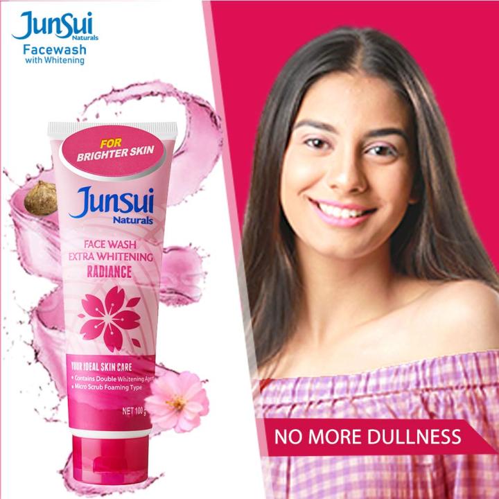Junsui Face Wash Radiance imported Indonesian -100ml | Daraz.lk