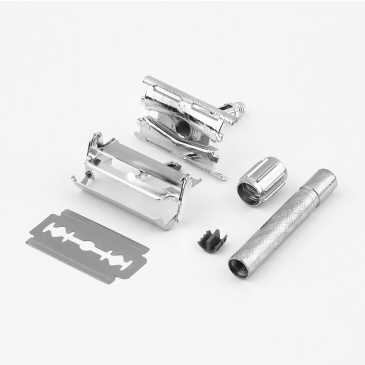 Metal Safety Razor - Silver | Daraz.lk