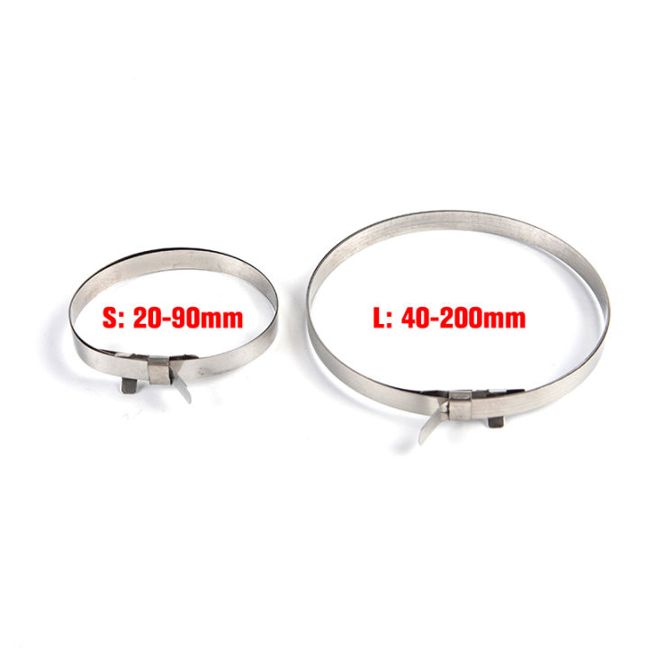 4pcs Sl Axle Cv Joint Boot Clips Kit Stainless Steel Cable Driveshaft ...