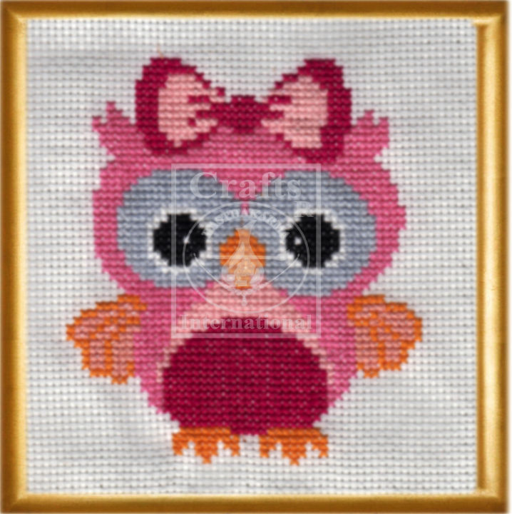 Cross stitch - Children gift packs - Big Owl | Daraz.lk