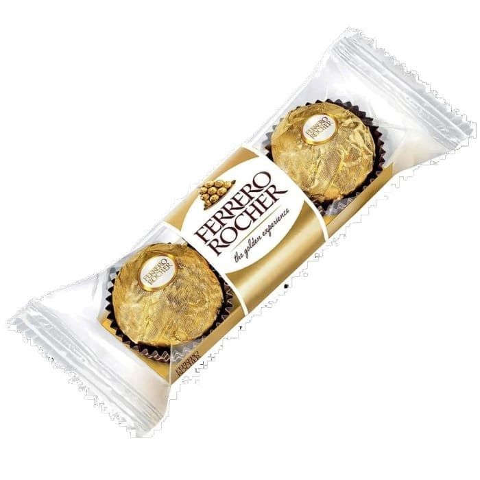 Ferrero Rocher Chocolates 03Pcs - 37g | Daraz.lk