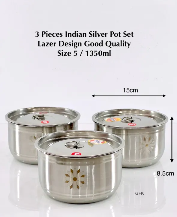 Stainless Steel Food Saving Pot / Food Container Good Quality Food ...
