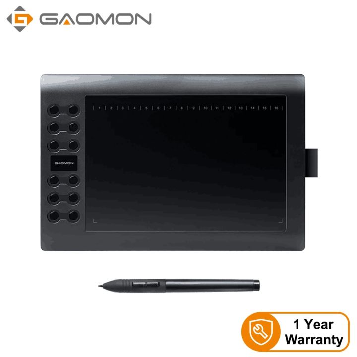 GAOMON M106K 10 Inches Painting Graphic Tablet for Drawing with USB Art ...