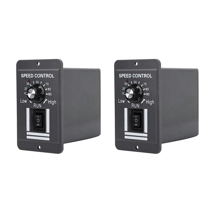 2X DC 12-60V 40A PWM Brush Motor Speed Controller CW CCW Reversible Switch X1040 for Forward ...