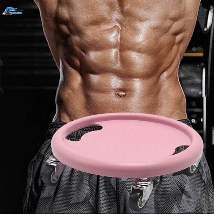 Abdominal Trainer Roller Disc Fitness Roller Sliding Discs Exercise ...