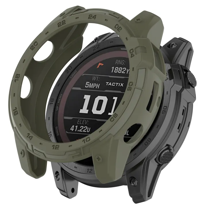 (New) Armor Hollow TPU Watch Protective Case For Garmin Tactix 7 Amoled ...