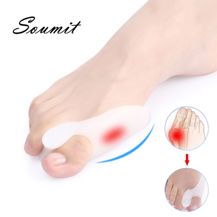 【EleganceWorld】Siliconeoe Separator for Big Toe Bunion Splint Hallux ...