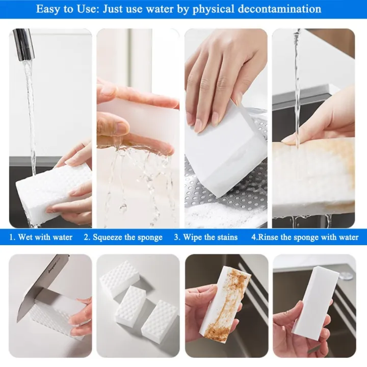 New Sponge Magic Sponge Eraser High Density 2x Compression Sponge Foam ...
