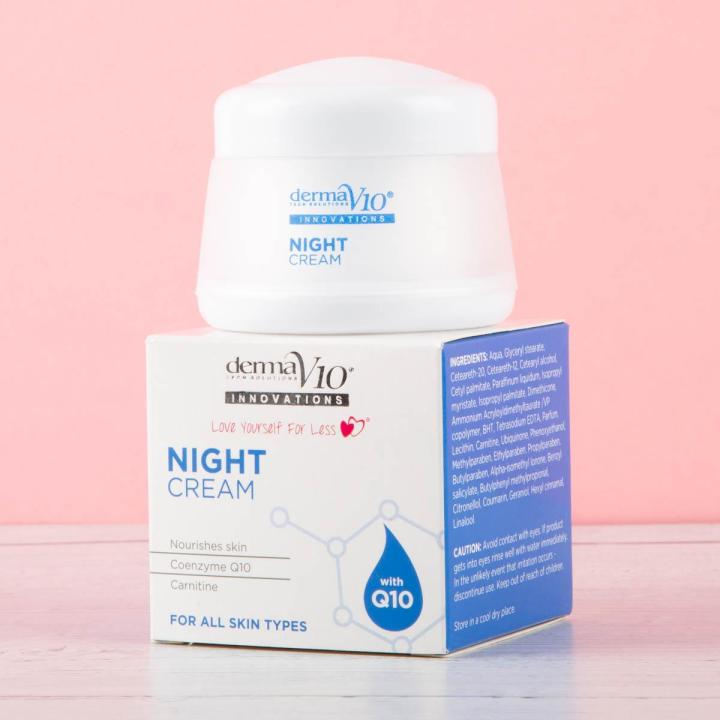 Derma V10 Q10 Innovation Night Cream 50 ml | Daraz.lk