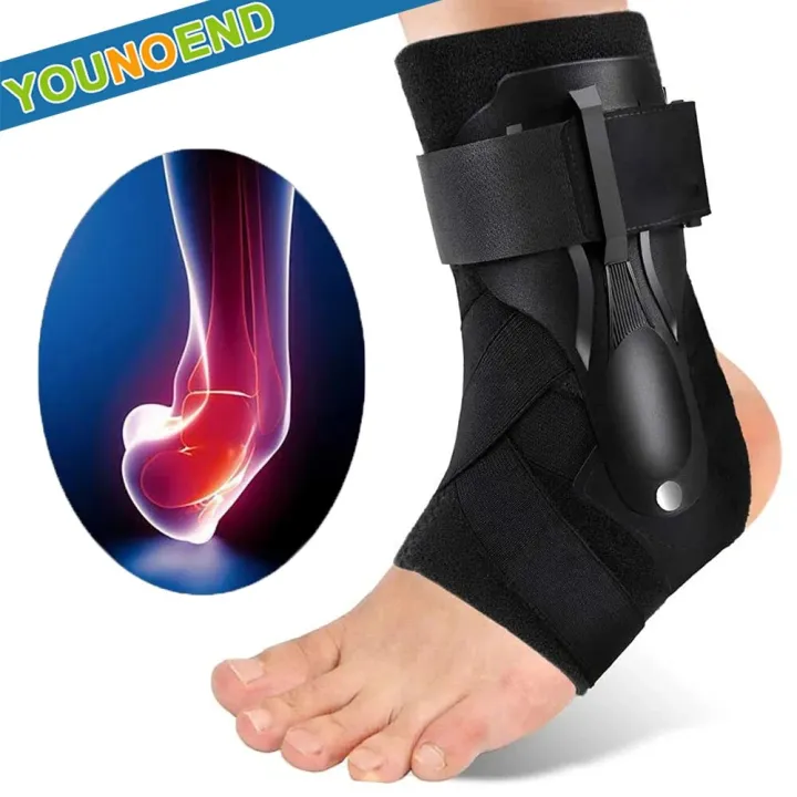 ankle guard Ankle Sprained Support Brace with Side Stabilizer Ankle ...