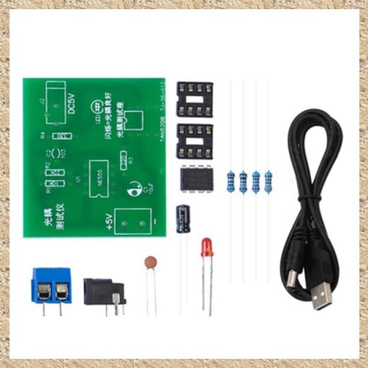 Optocoupler Tester Kit 555 Application Circuit Board Practice Welding ...