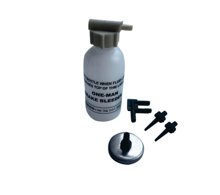Brake Bleeder Kit One Man Small Bleed Bottle Brakes Improvement Strong ...
