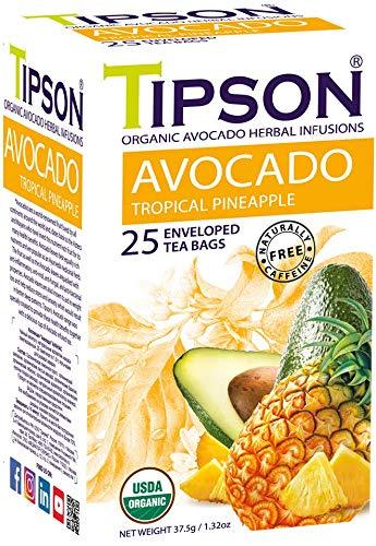 Tipson Avocado Tropical Pineapple 25 Enveloped Tea Bags | Daraz.lk