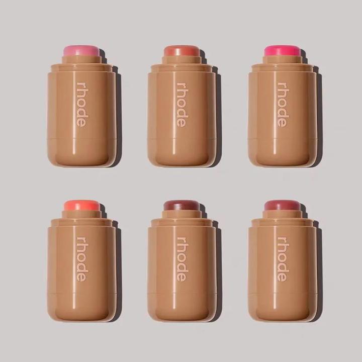6 Colors Rhode Pocket Blush 5.3g Makeup Stick Beauty Cosmetics Piggy ...