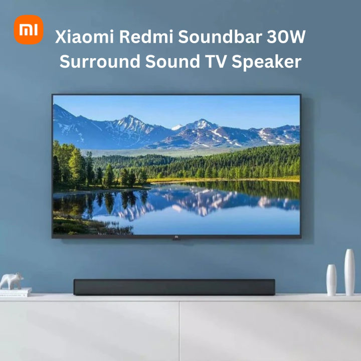 Xiaomi Redmi Sound Bar TV Speaker 30W Bluetooth 5.0 Wired and Wireless ...
