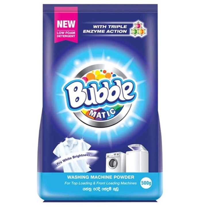 Bubble Washing Powder Matic - 500g | Daraz.lk