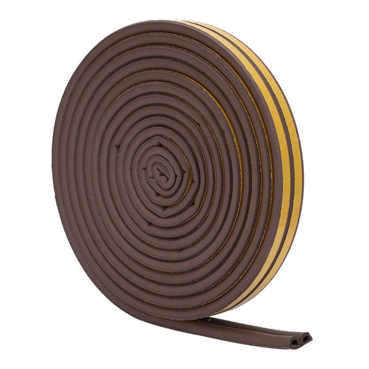 5 Meters 9*6mm Self-adhesive Door Window Sound Insulation Sealing ...