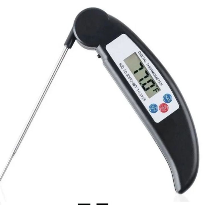 Cooking Digital Folding Thermometer 304 Food Probe Thermometer Smart ...