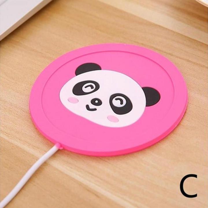 Cartoon Heating Mat USB Hot Cup Mat Useful Insulation Electric Coaster ...