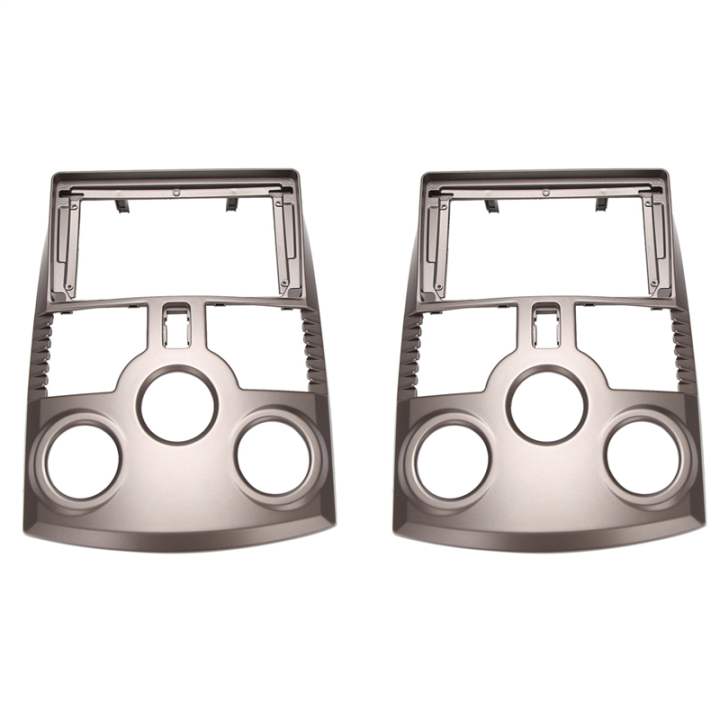 Dashboard mounting plate frame TeriosRush applies panel radio Din 2X2 ...