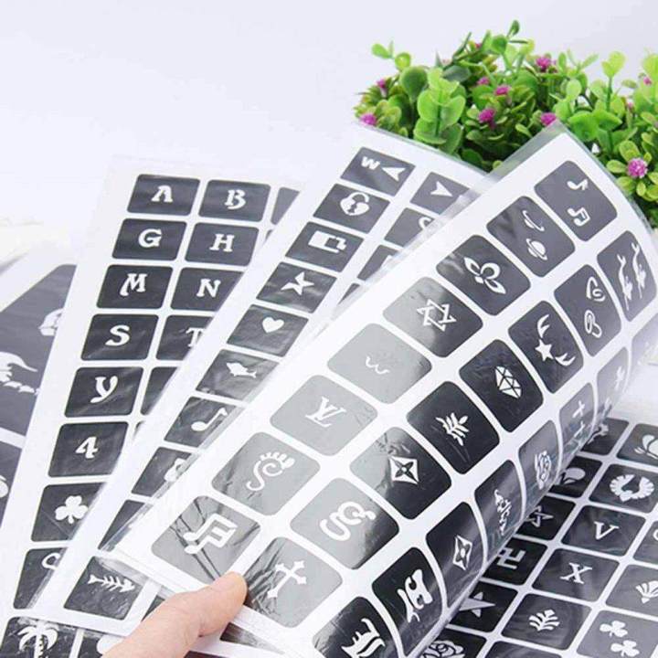 OBBB Semi Permanent 635 Paterns Tattoos Template Album Body Art Tattoo ...