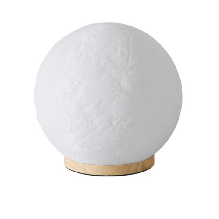 Rotating Large Moon Lamp 3D Printed Hanging Moon Light Night Lights ...