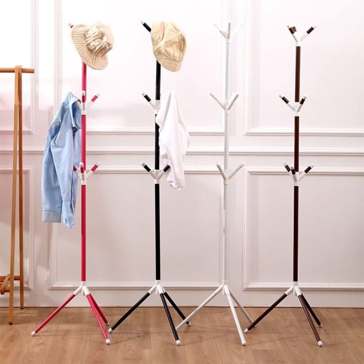 Multi Stand Coat Rack Steel Hanging Storage Clothes Rack (LSW) | Daraz.lk