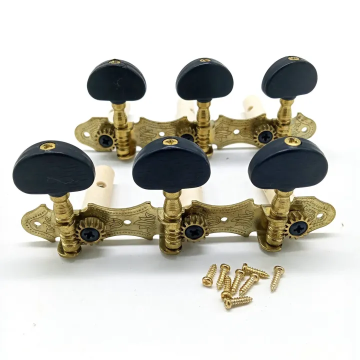 NAMUNY Left Right Classical Guitar String Tuning Pegs Machine Heads ...