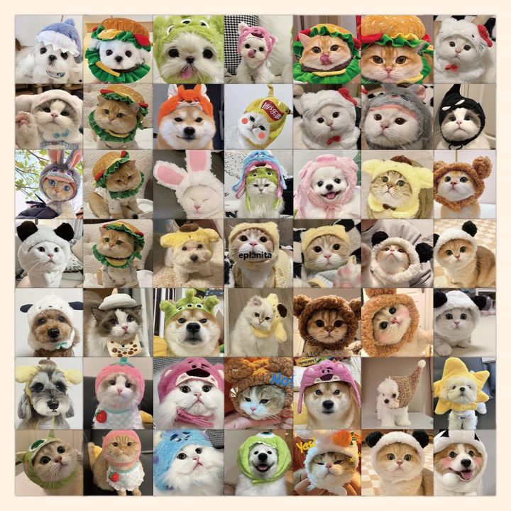 10/30/60PCS Cute Cat Dog Stickers Cartoon Animal Decals DIY Decoration ...