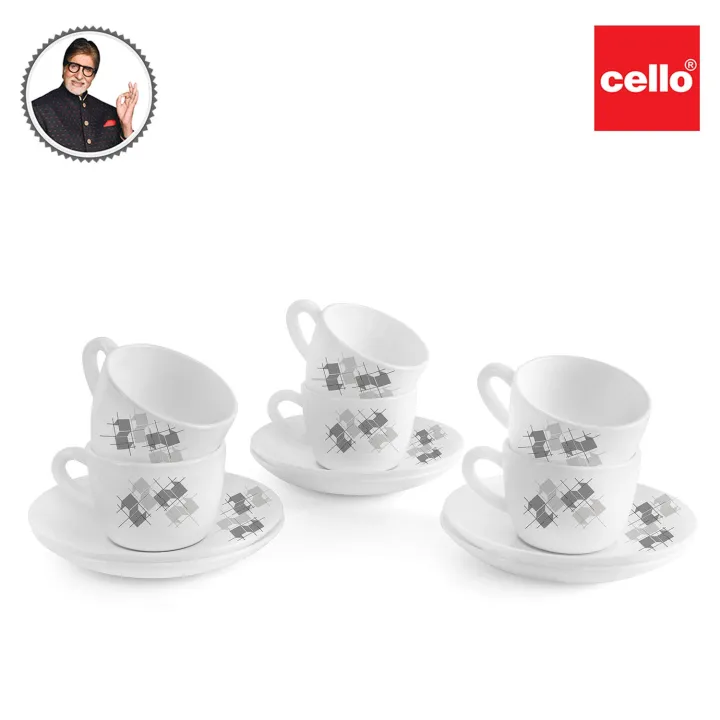 Cello Queen Tea Cup Set 16cl C | Daraz.lk