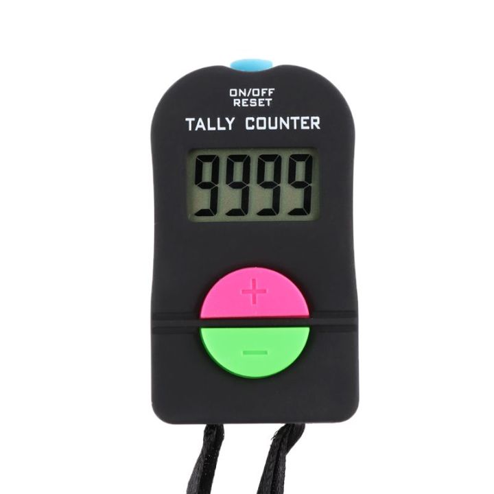 【User-friendly】 0-9999 Digital Tally Counter Electronic Manual Clicker ...