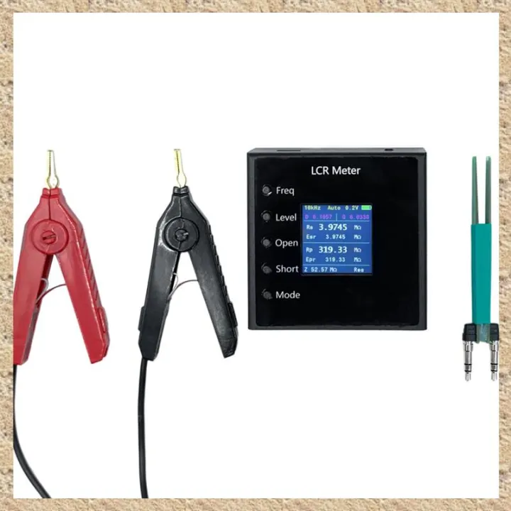 LCR- P1 100KLCR Tester 1.54″ LCD LCR SMD Tester Resistance Capacitance ...