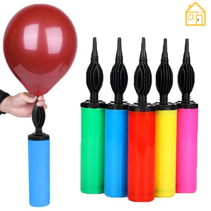 Portable Hand Pump/Hand Push Balloon Inflator Wedding Birthday Party ...