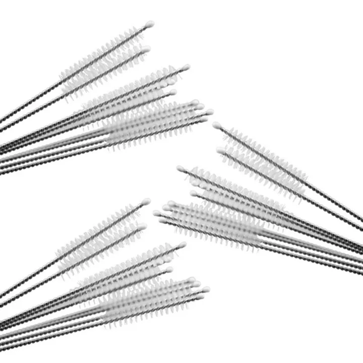 OUMERY 30Pcs Nylon Straw Cleaners Cleaning Brush Drinking Pipe Cleaners ...