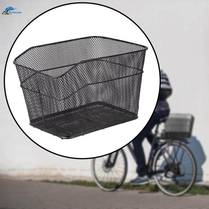 Rear Bike Basket Container Metal Mesh Durable Cargo Rack Basket | Daraz.lk
