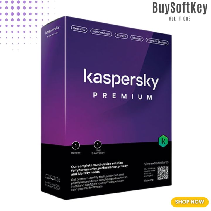 Genuine Kaspersky Premium Key Antivirus Original 2024 latest version 1 ...
