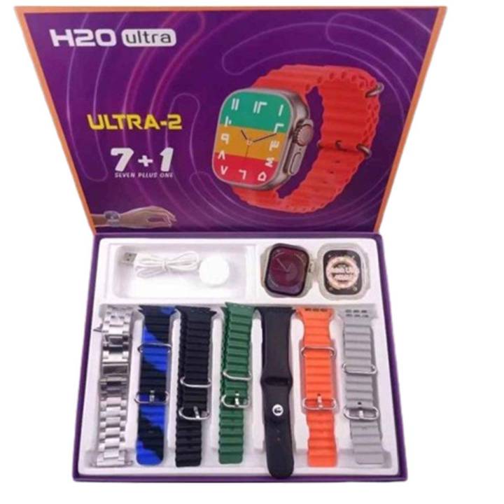 H20 Ultra 2 Smartwatch - 7+1 Ultra Features, Big HD Display, Health ...