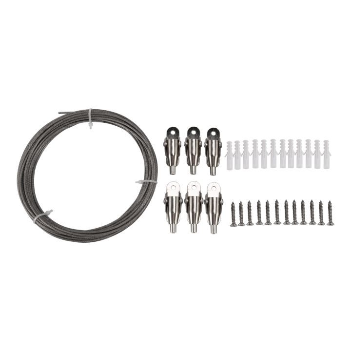 NCANRUI 10M Stainless Steel Wire Rope PVC Coated Steel Cable Adjustable ...