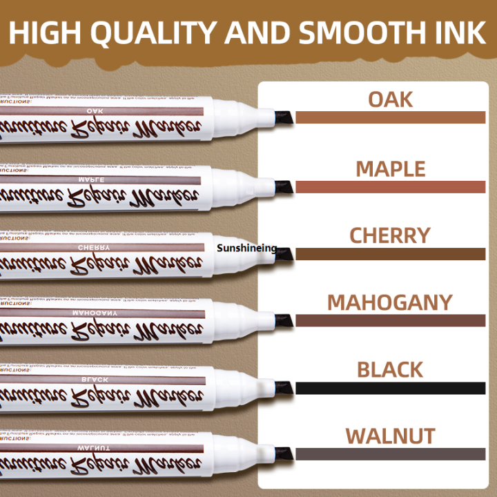 Maple stain desk, oak and set, wood grain scratch 13 piece furniture ...