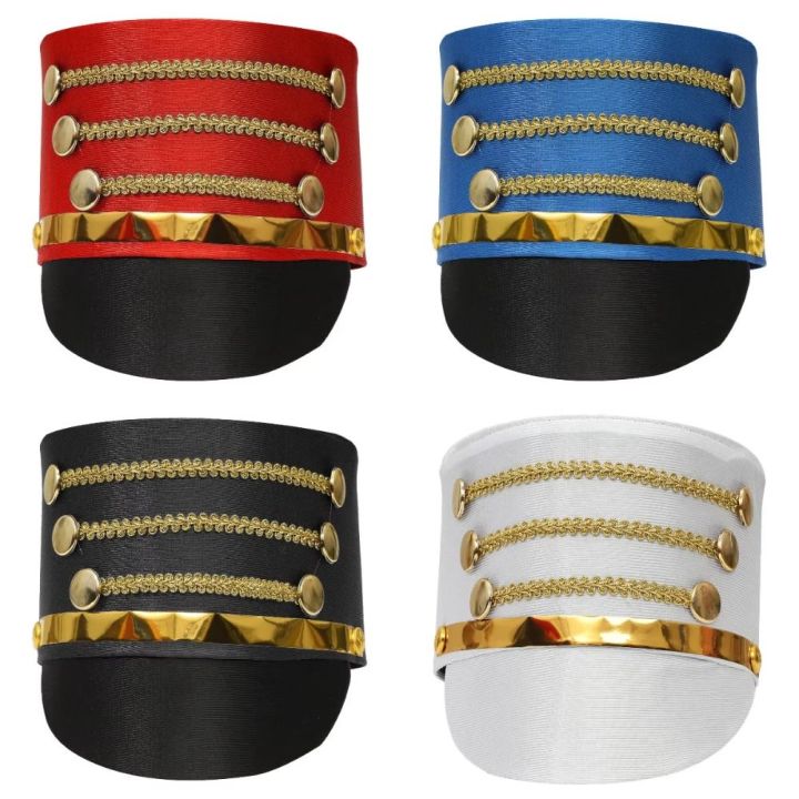 Masquerade Hat-nutcrackers Marching Band Hat Cosplay Show Trim Strips ...