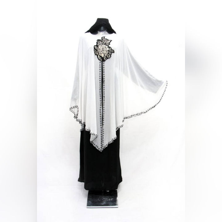 Half Albab Pattern Abaya | Daraz.lk